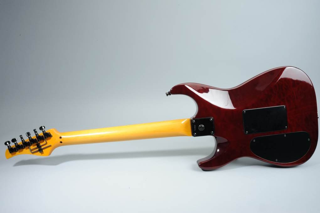Pensa-Suhr 1990 Flat Top Strat Translucent Wine Red